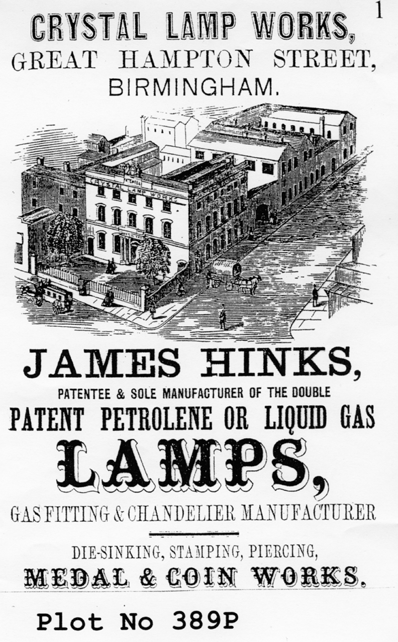 James Hinks Lamps | JQ Heritage
